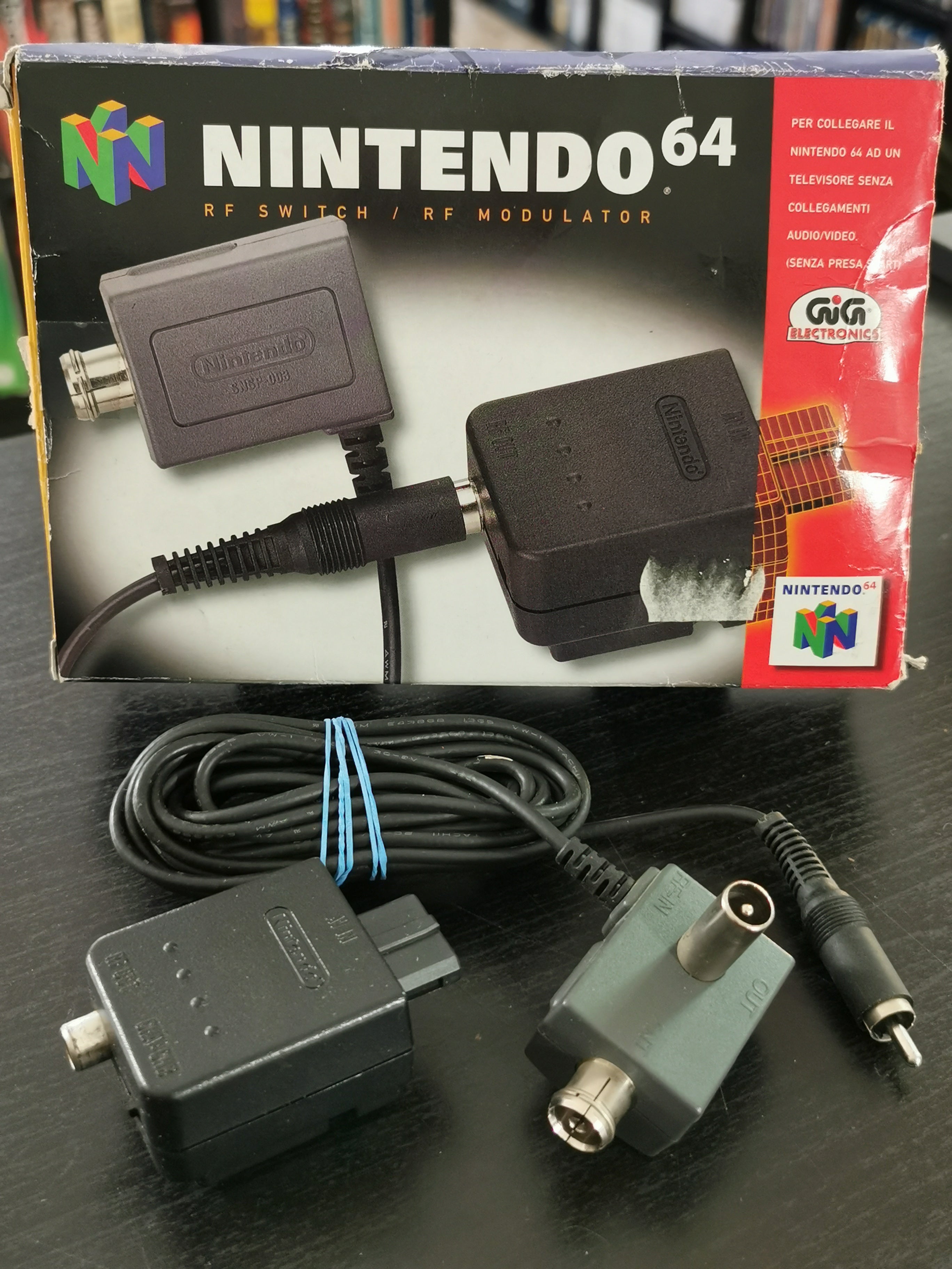 Nintendo 64 – RF Switch / RF Modulator (Accessori) – Score Edge